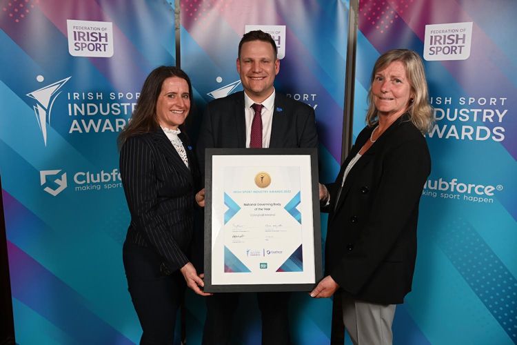 VLY. Win NGB of the Year | Volleyball Ireland