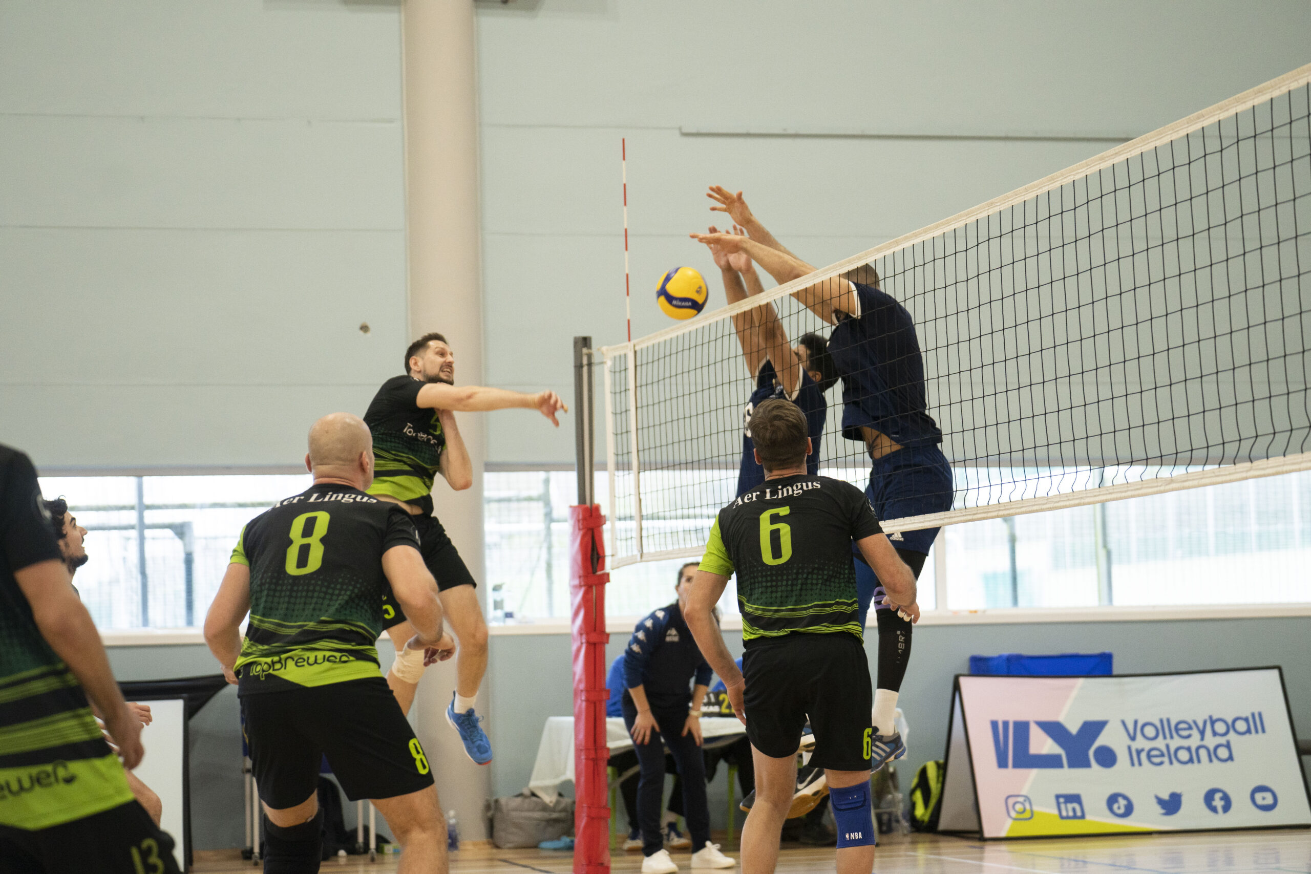 UCD overcome Aer Lingus in High Quality Cup Final | Volleyball Ireland
