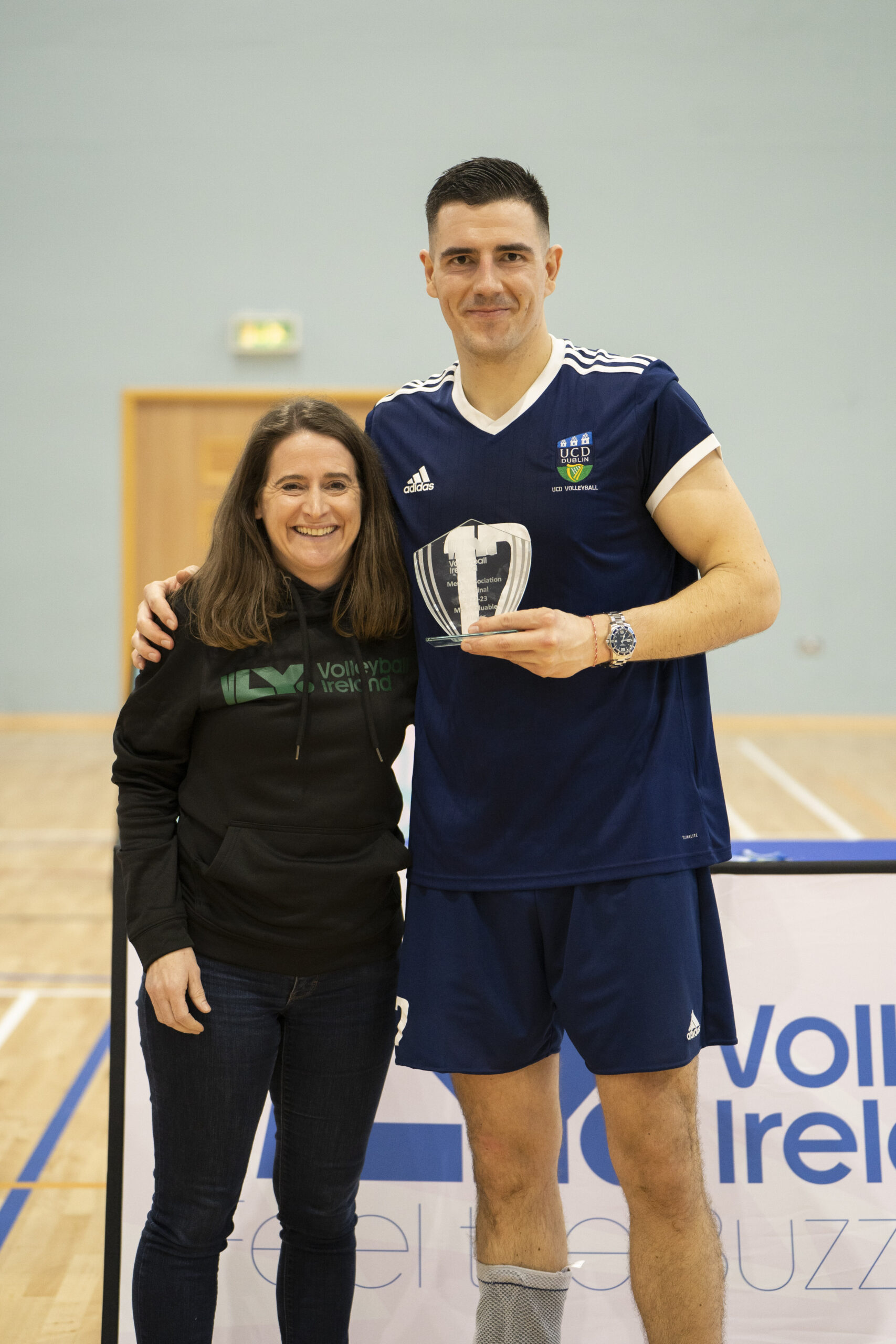 UCD overcome Aer Lingus in High Quality Cup Final | Volleyball Ireland