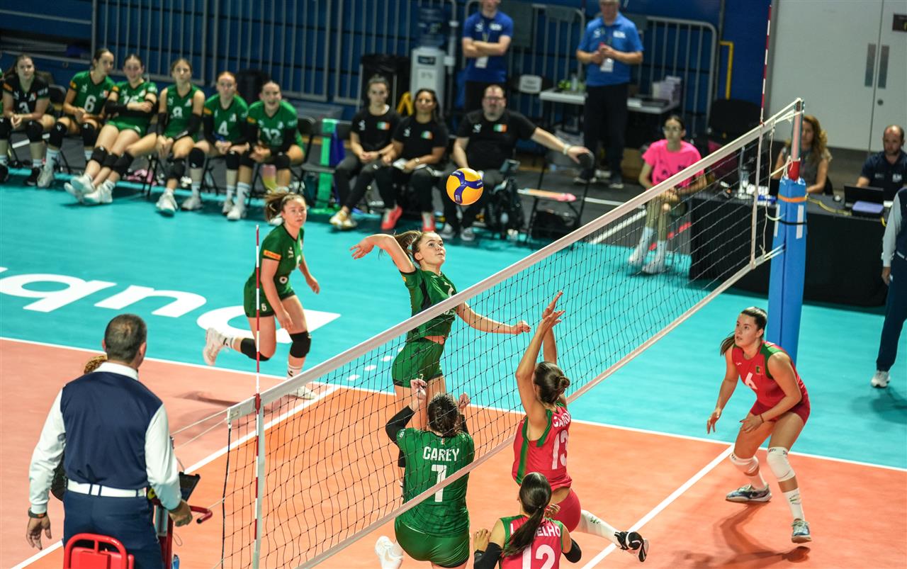 Historic Day at European Champs Open | Volleyball Ireland